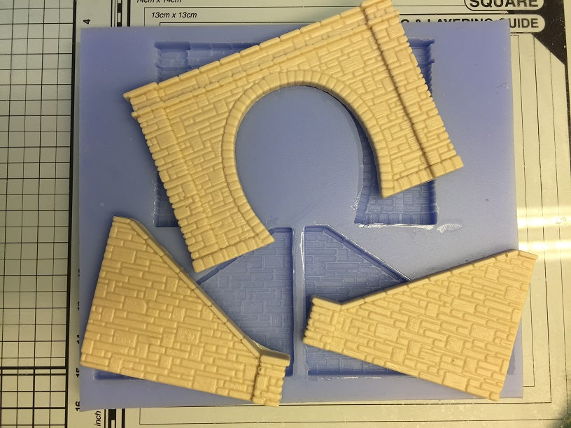 N10 N Gauge Single Tunnel Mould - For Model Railway Scenery – ScaleCast